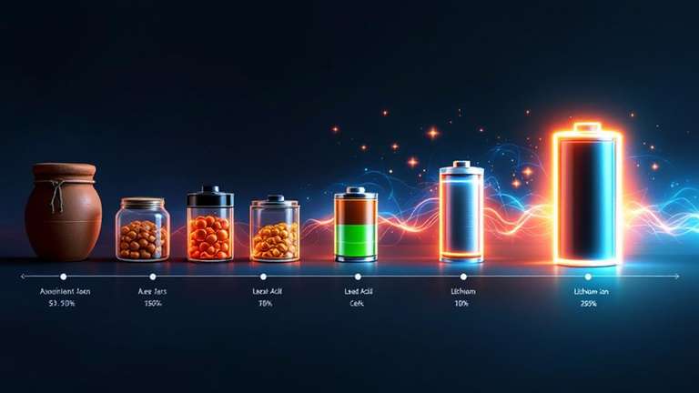 The History of Batteries: From Ancient Times to Modern Power Sources ...