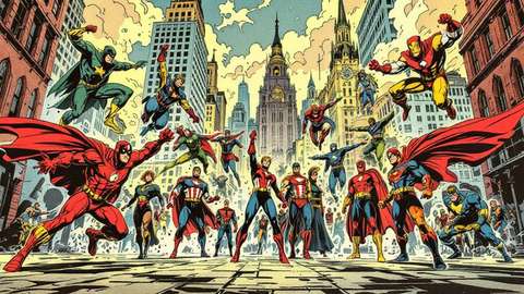 Who Were the Original Marvel Superheroes? A Journey Through Comic Book ...